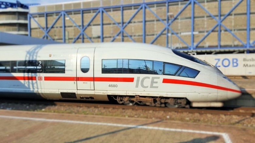 Travelling by an ICE 3 train | ShowMeTheJourney