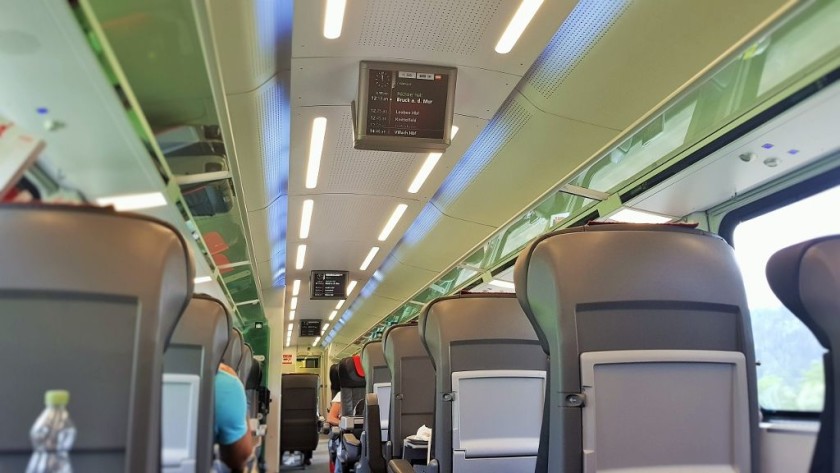 Travelling on a Railjet train | ShowMeTheJourney