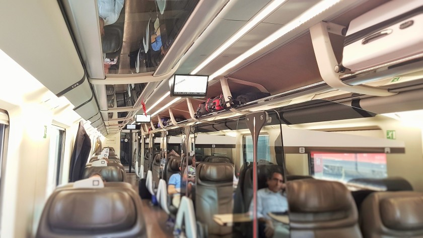 Travelling on a Frecciarossa train in Italy | ShowMeTheJourney