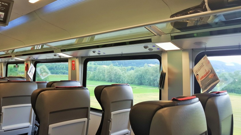 Travelling on a Railjet train | ShowMeTheJourney