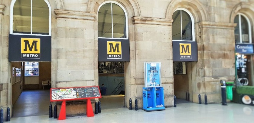 Using the main railway station in Newcastle | ShowMeTheJourney