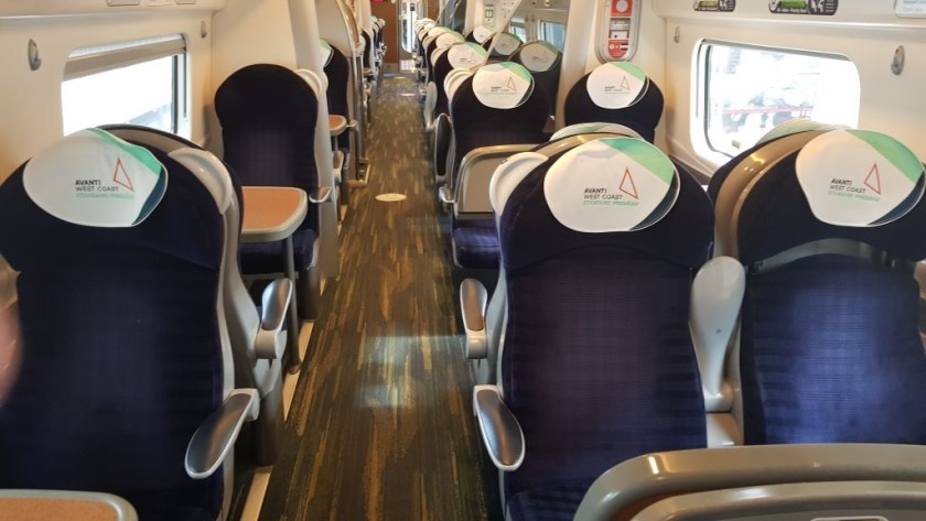 On board an Avanti Pendolino train | ShowMeTheJourney