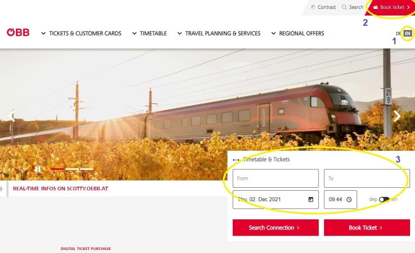How To Book Tickets on the OBB Website - Step By Step | ShowMeTheJourney