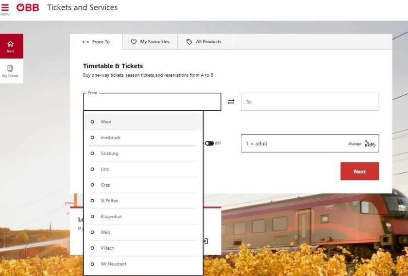 How To Book Tickets on the OBB Website - Step By Step | ShowMeTheJourney