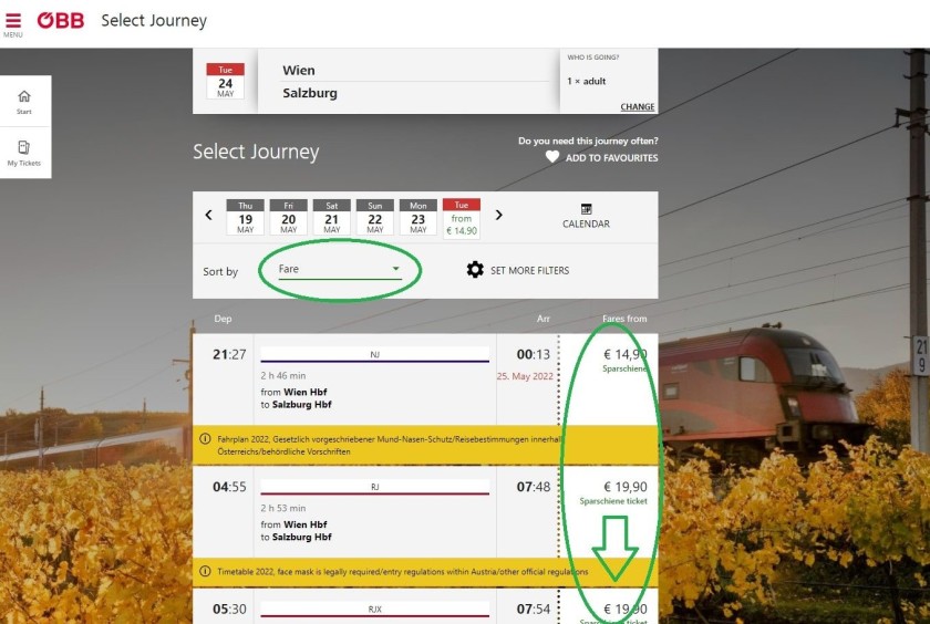 Buying and using train tickets & rail passes in Austria | ShowMeTheJourney