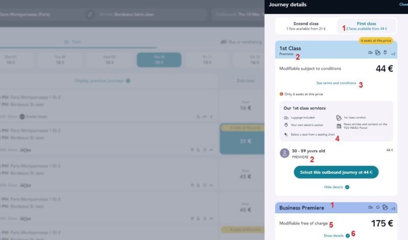 How to Book Tickets on Oui.SNCF - Step-by-Step | ShowMeTheJourney